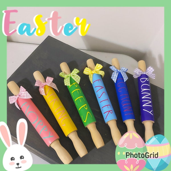 Easter Mini Rolling Pins - Etsy