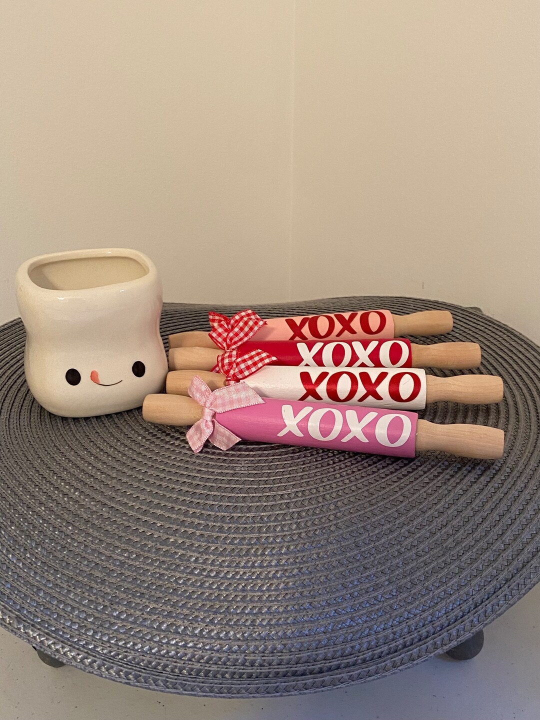 Mini XOXO Rolling Pin: Valentine Tiered Tray Decor - Etsy