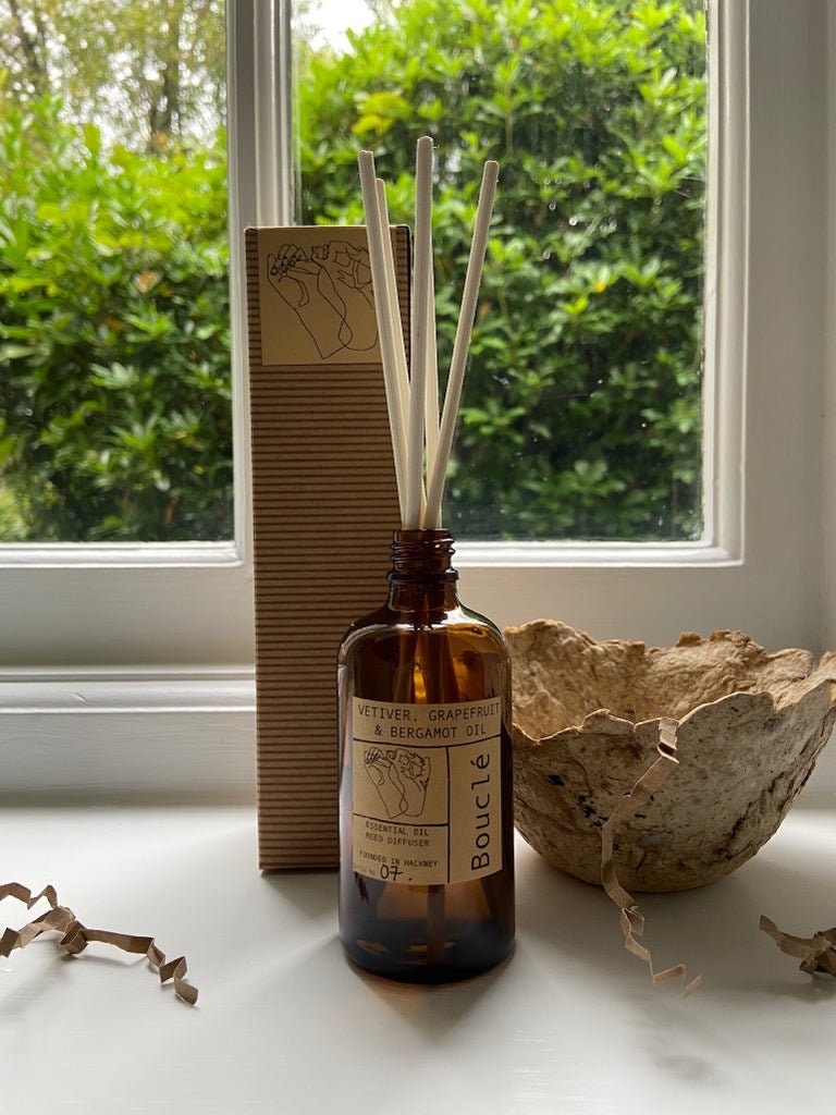 Essential Oil Reed Diffuser // 100% Natural with Rattan Reeds | Etsy