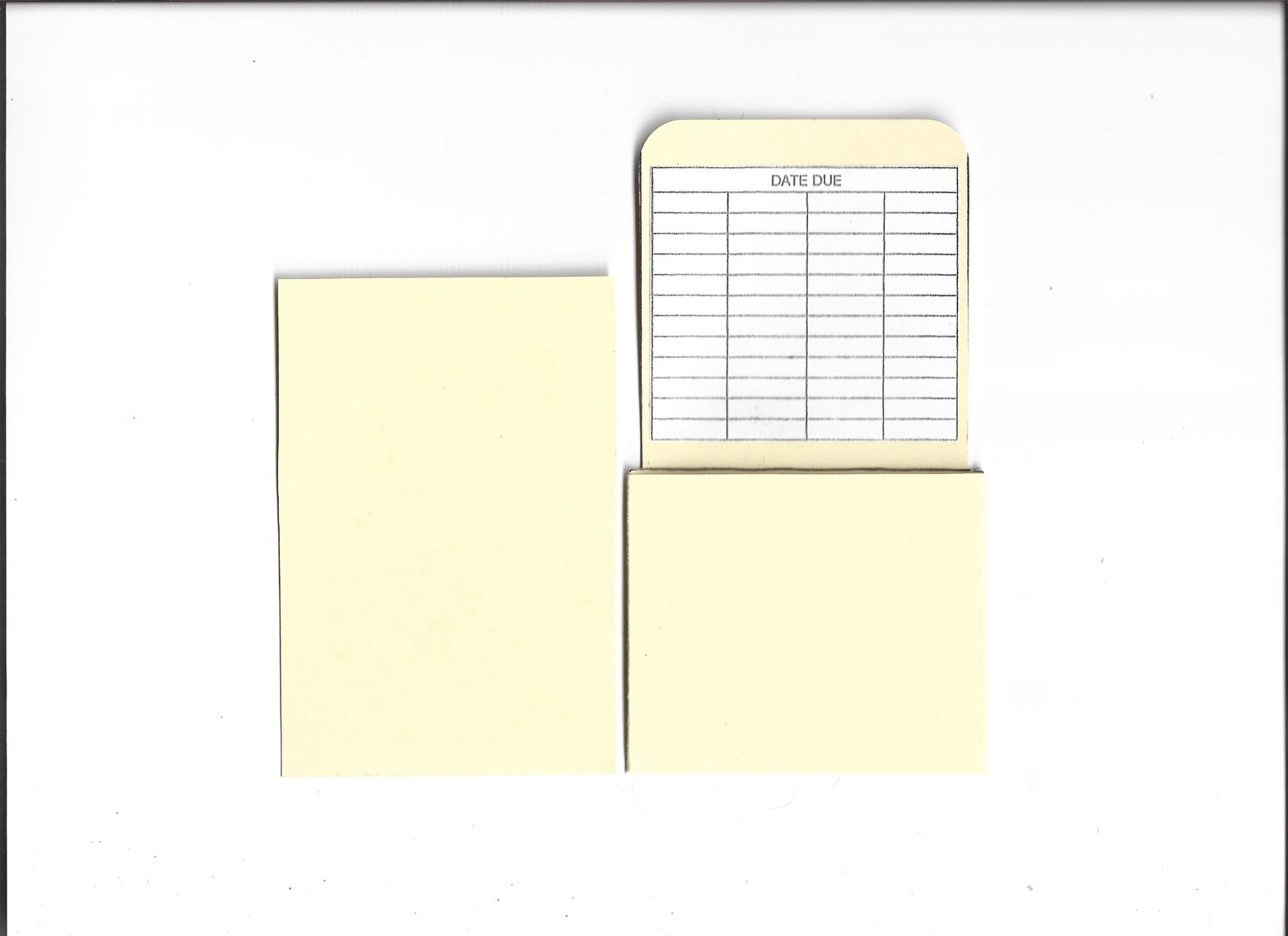 Library Card Template - Etsy