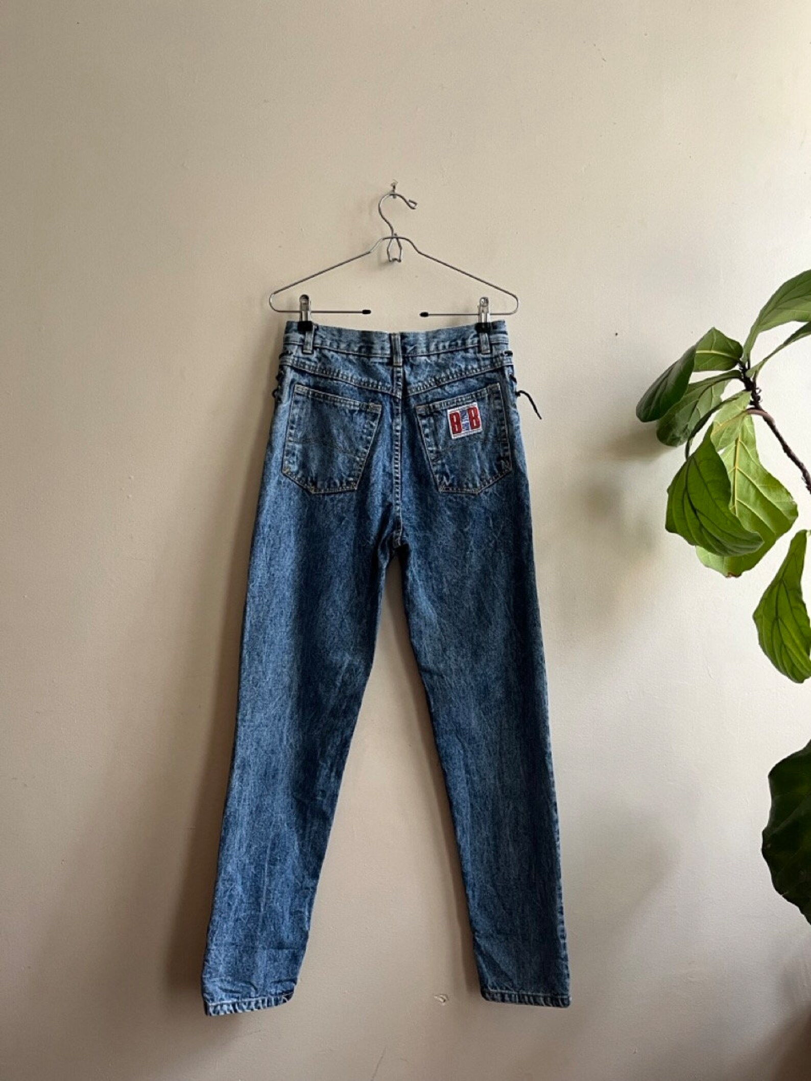 Vintage 90s Hip Tie Jeans Bugle Boy 7 - Etsy