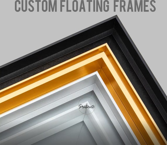 Custom Floating Frames Floater Frame for Canvas Paintings | Etsy Australia