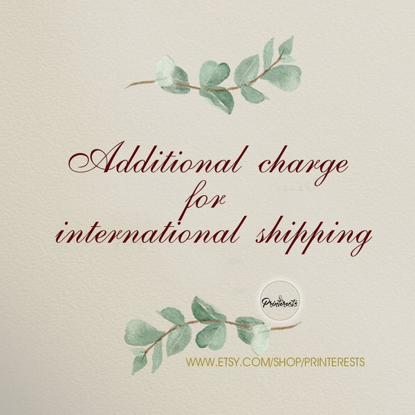 International Shipping Frame - Etsy UK