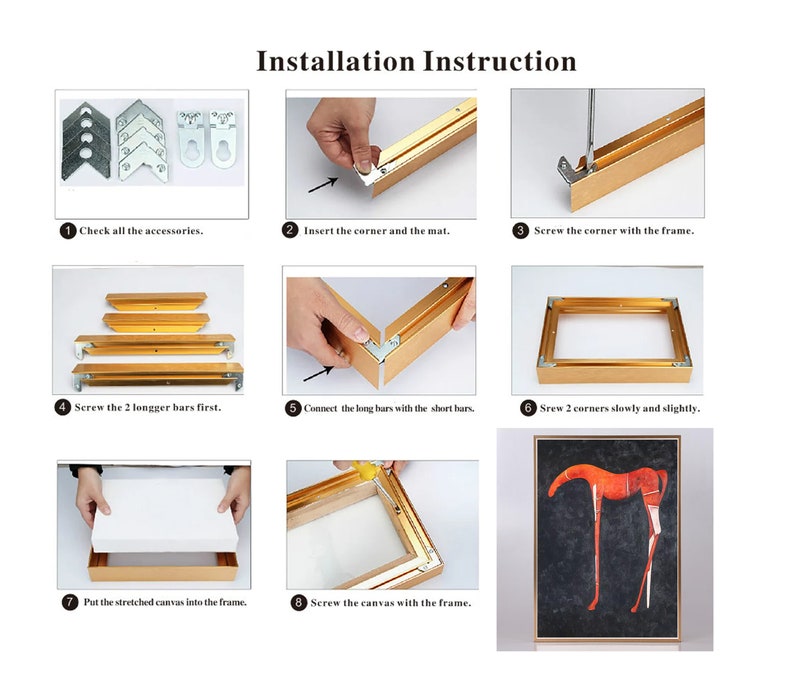 Custom Floating Frames Floater Frame for Canvas Paintings - Etsy