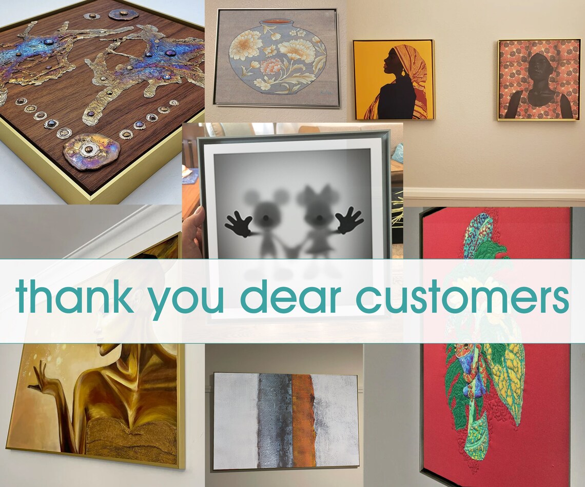 Custom Floating Frames Floater Frame for Canvas Paintings - Etsy