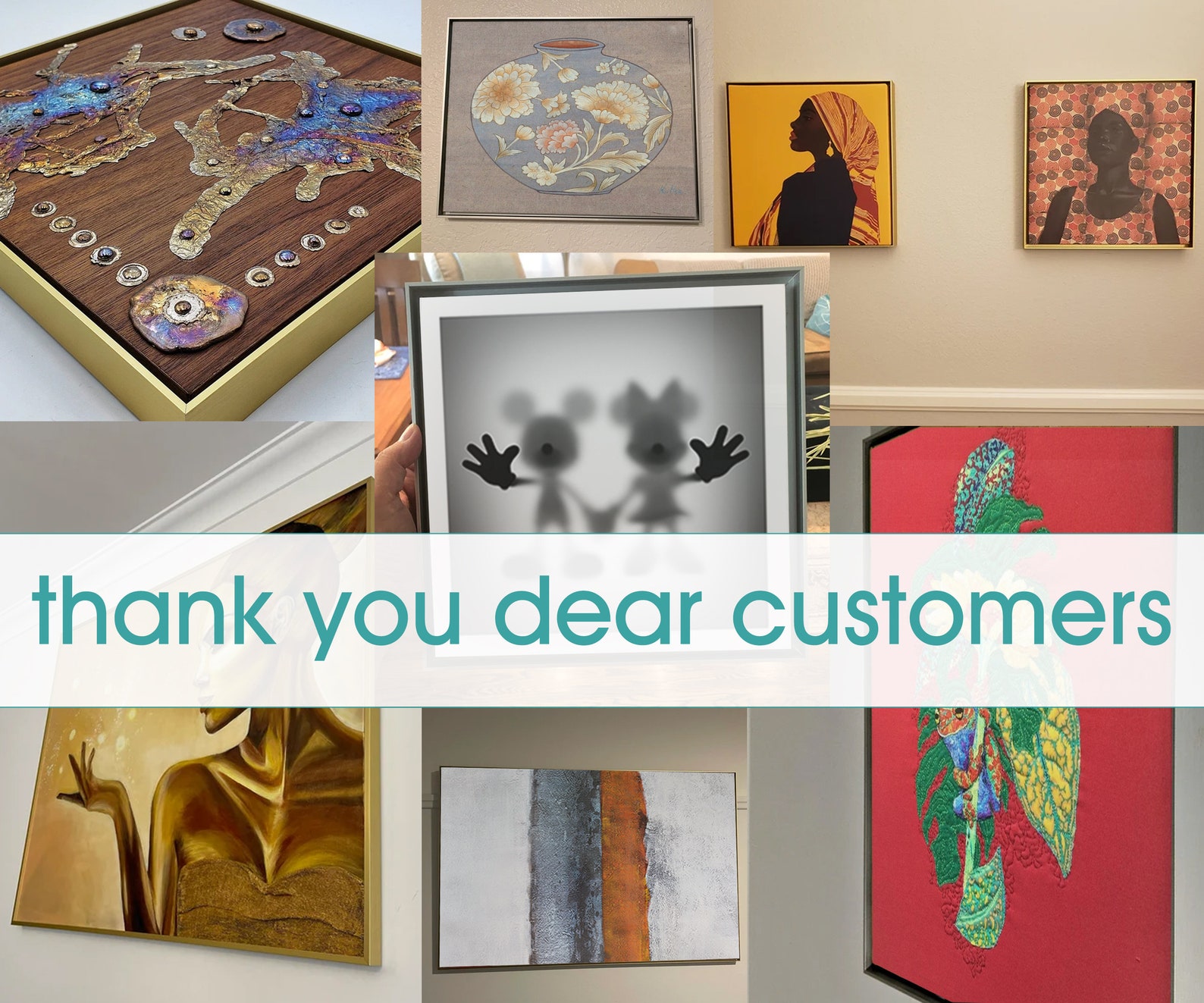 Custom Floating Frames Floater Frame for Canvas Paintings - Etsy