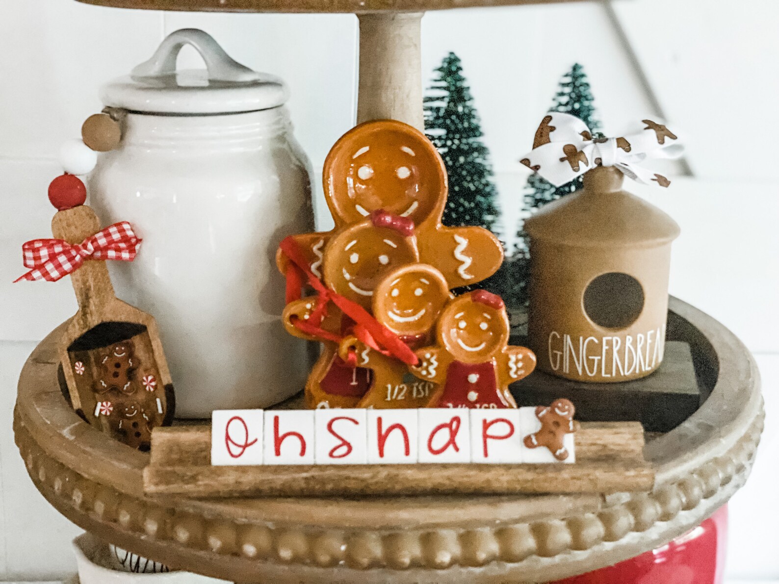 Gingerbread Mini Bundle Farmhouse Gingerbread Decor - Etsy Australia