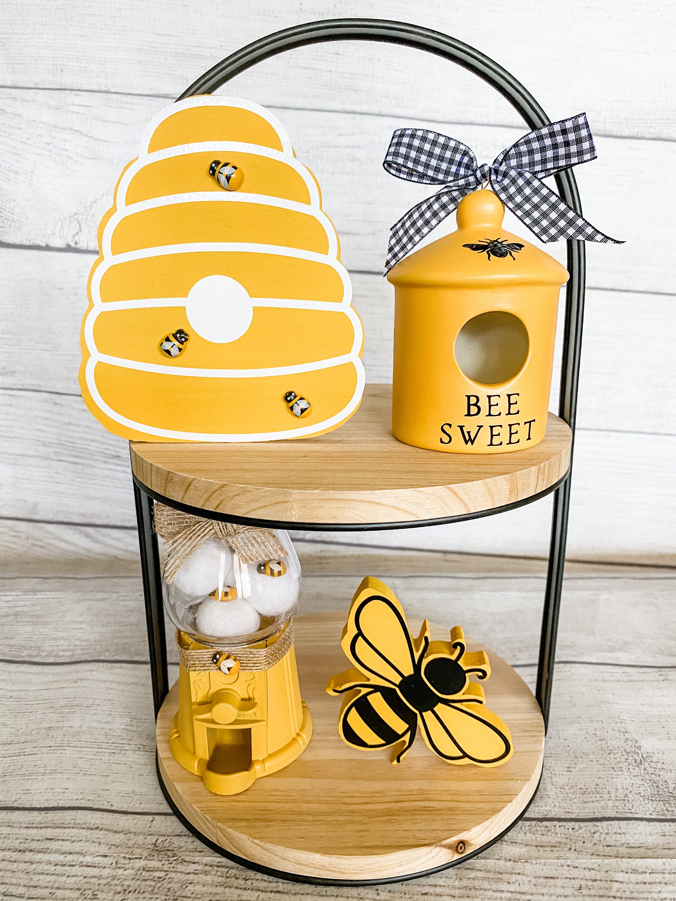 Wooden Bee Wood Bee Hive Stands Alone Bundle Optionstiered - Etsy