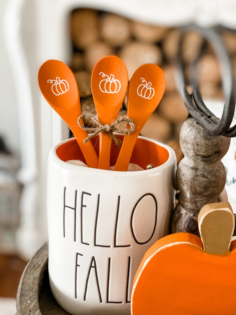 Pumpkin Tiered Tray Decor Bundle Farmhouse Fall Decor Fall - Etsy