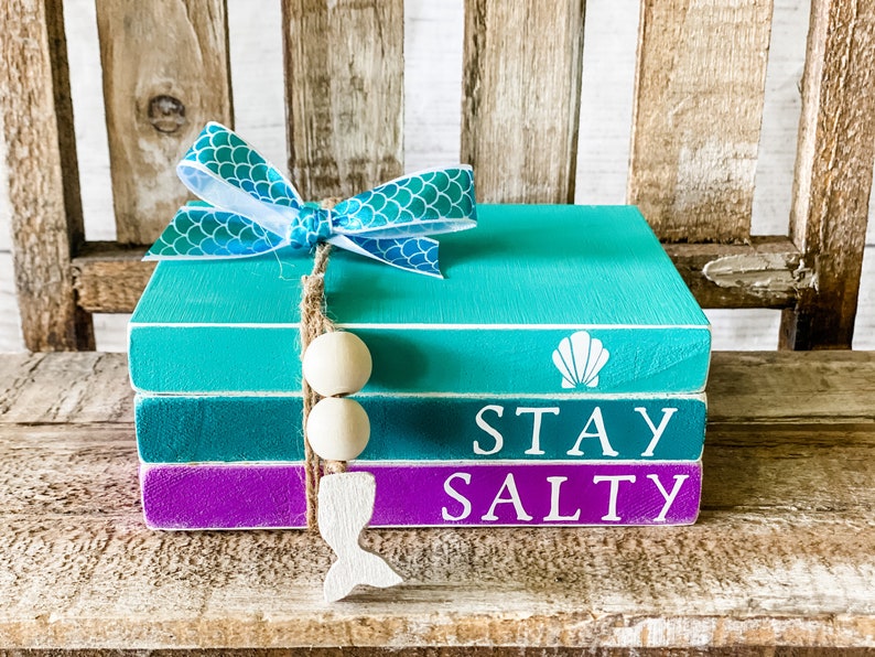 Mermaid Decor Bundle Mermaid Tiered Tray Bundle Mermaid - Etsy