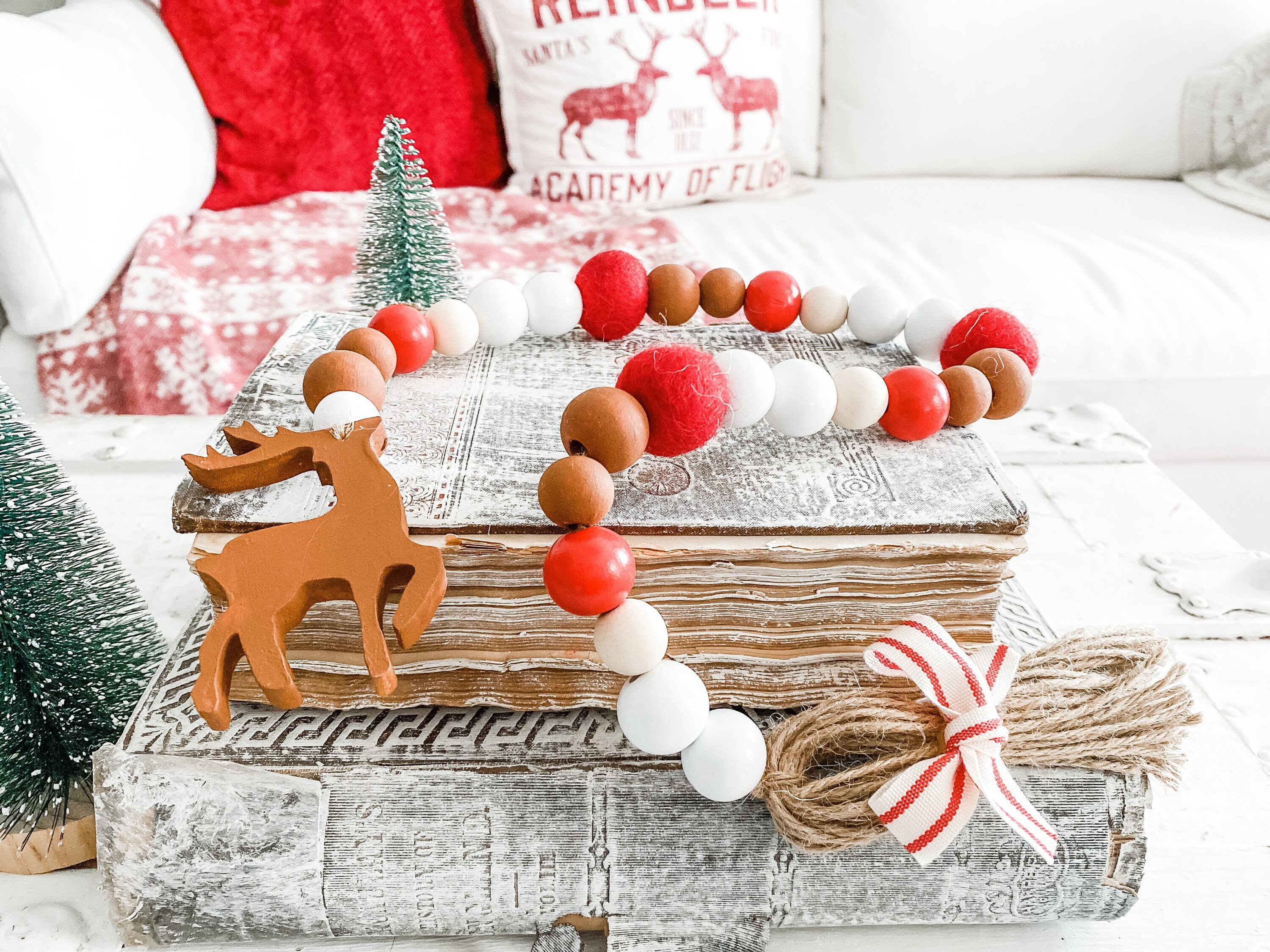 Reindeer Tiered Tray Decor Bundle Christmas Bundle Reindeer | Etsy