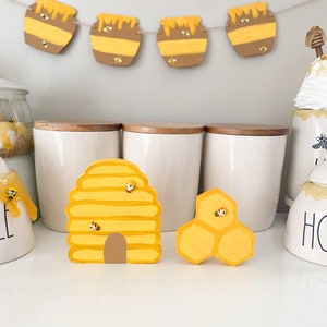 Honey Mini Bundle, Spring Decor Bundle, Bee Tiered Tray, Bee Tiered ...