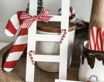 Candy Cane Ladder - Etsy