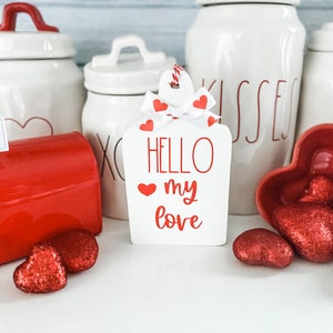 Red Valentine's Day Mini Bundle, Love Letter Decor Bundle, Valentine's ...