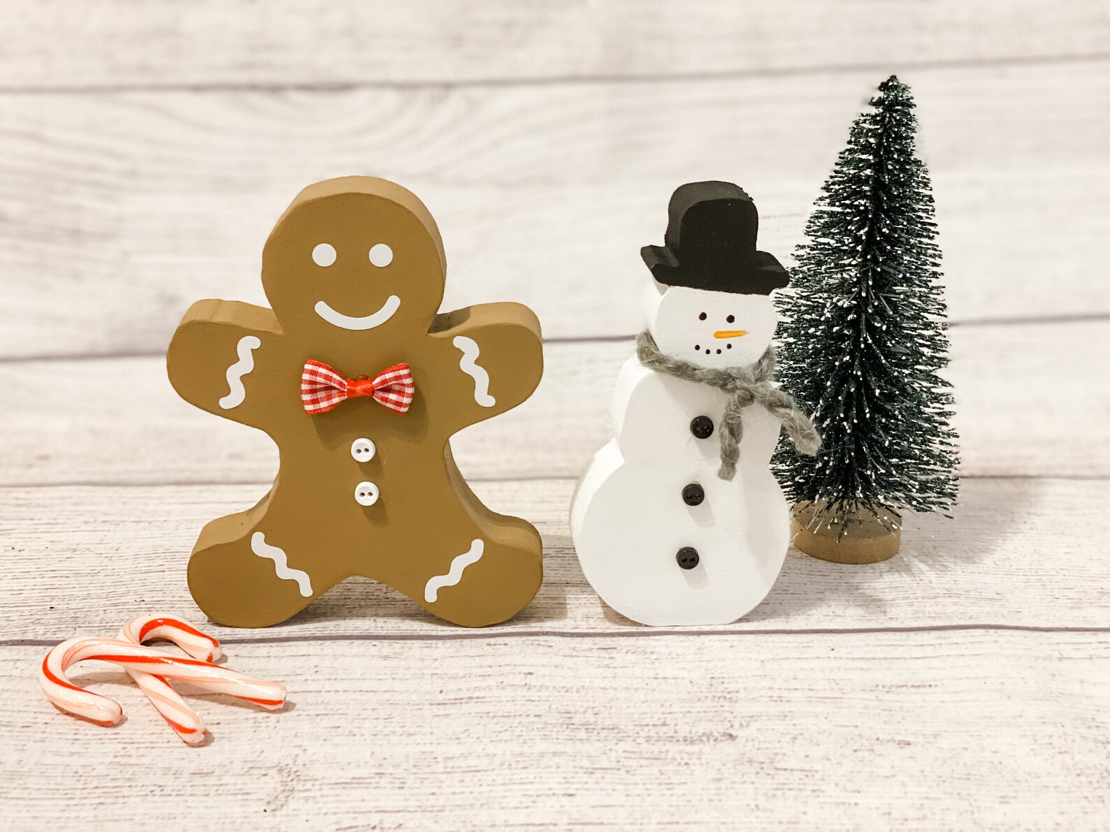 Wooden Gingerbread Man Stands Alone Bundle Optionstiered - Etsy
