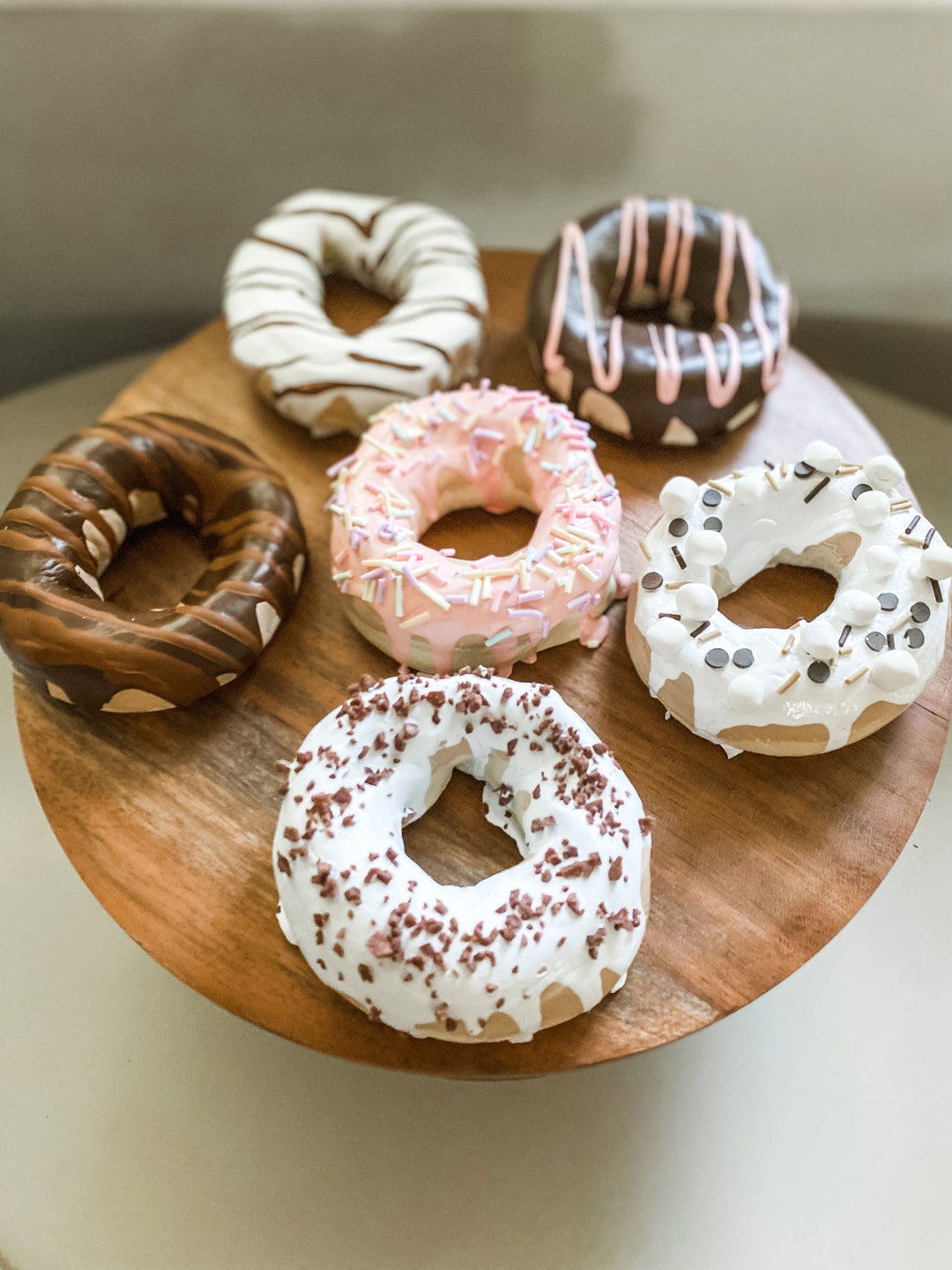 Faux Donuts Fake Donutsyou Choose Donut Set Faux Food Prop Donut Tiered ...