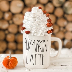 Pumpkin Spice Tiered Tray Decor Bundle | Pumpkin Spice Latte Tray ...