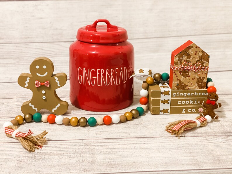 Wooden Gingerbread Man Stands alone Bundle OptionsTiered | Etsy