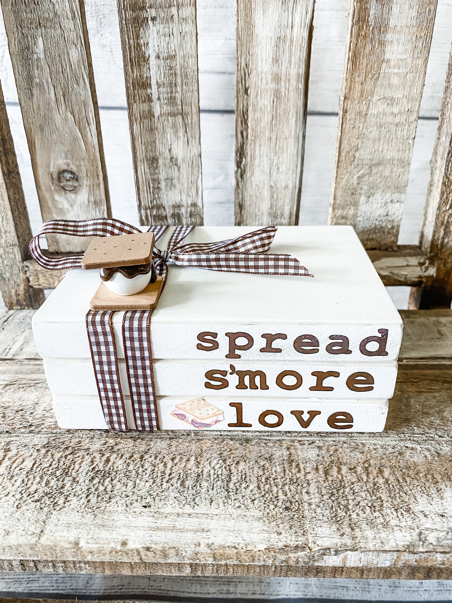 S'mores Decor Bundle S'mores Tiered Tray Bundle - Etsy