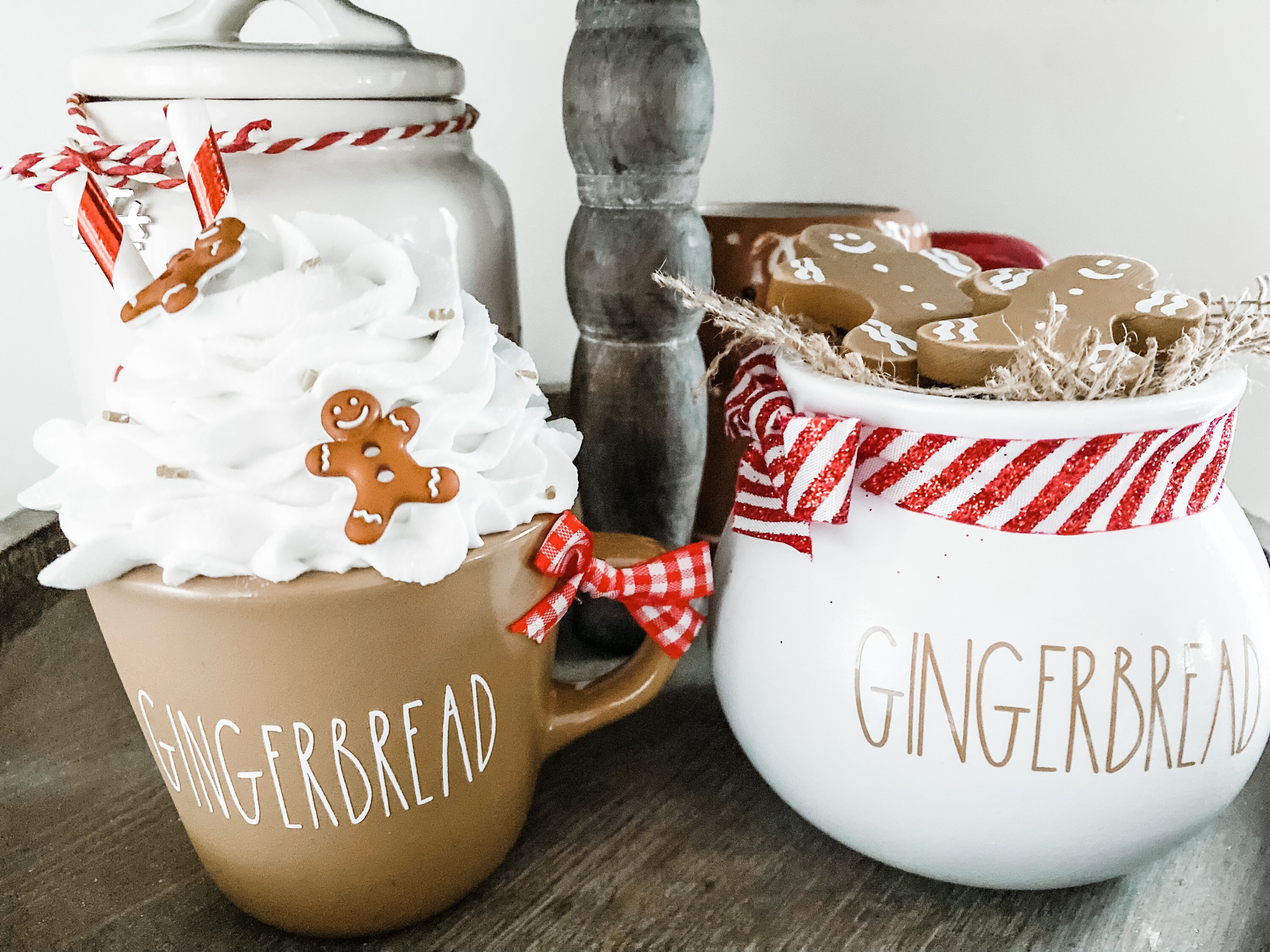 Mini Ceramic Set Ceramic Cup & Pot Duo Christmas Ceramic - Etsy