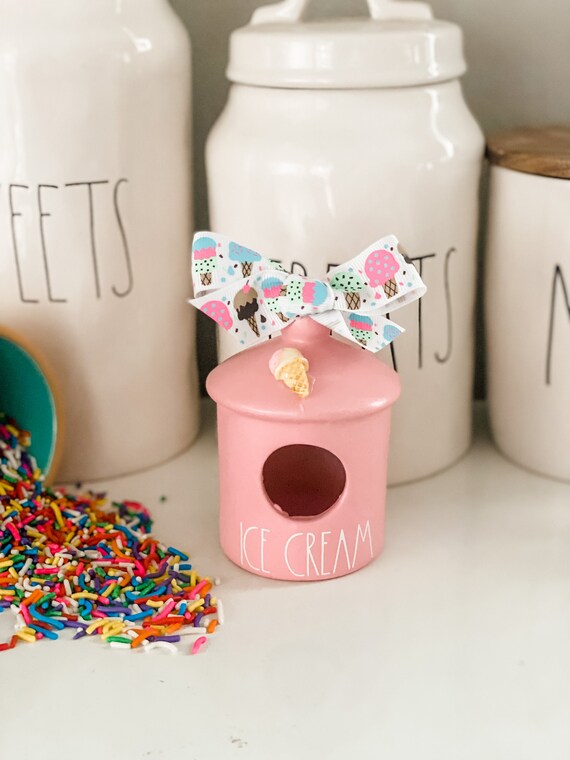 Mini Ceramic Decor Ice Cream Tiered Tray Decor Ice Cream | Etsy