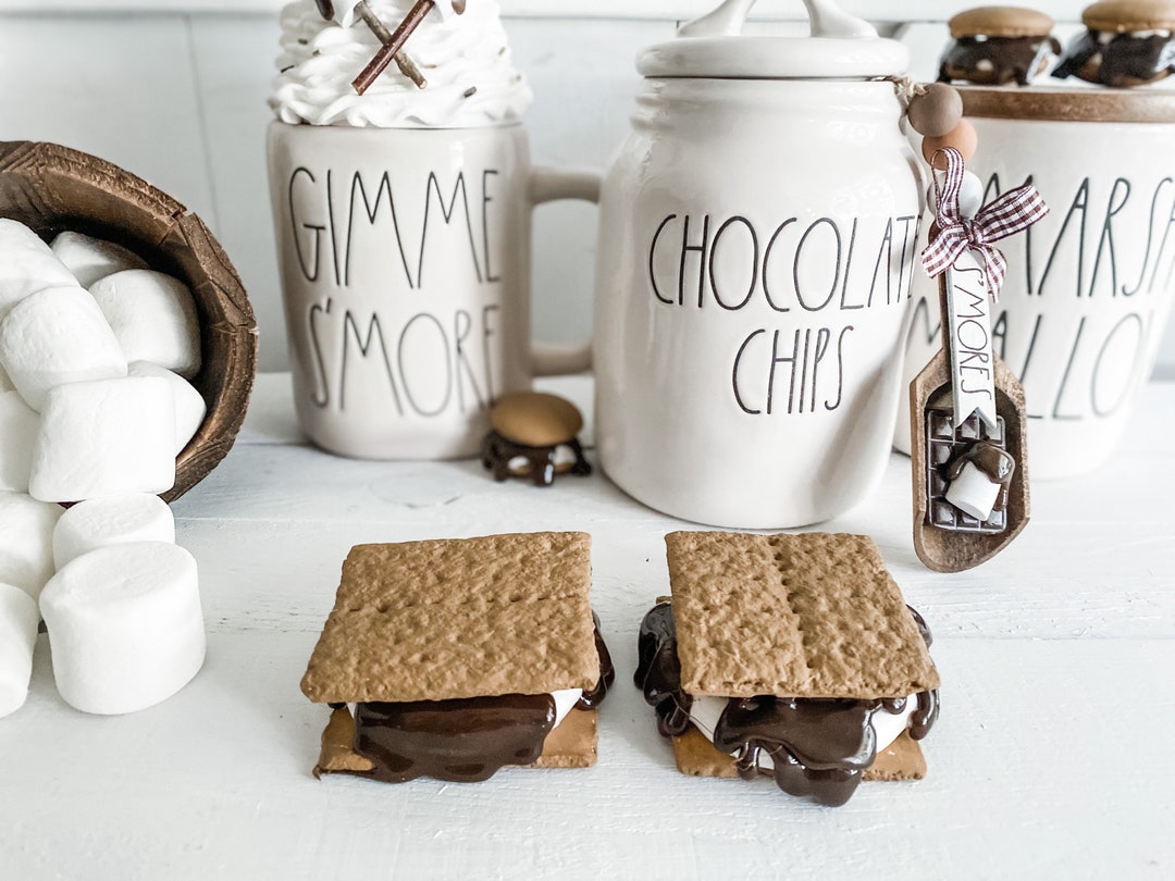 Faux Smores Sandwhich Smores Decor Smores Bar Decor Smores Bar Campfire ...