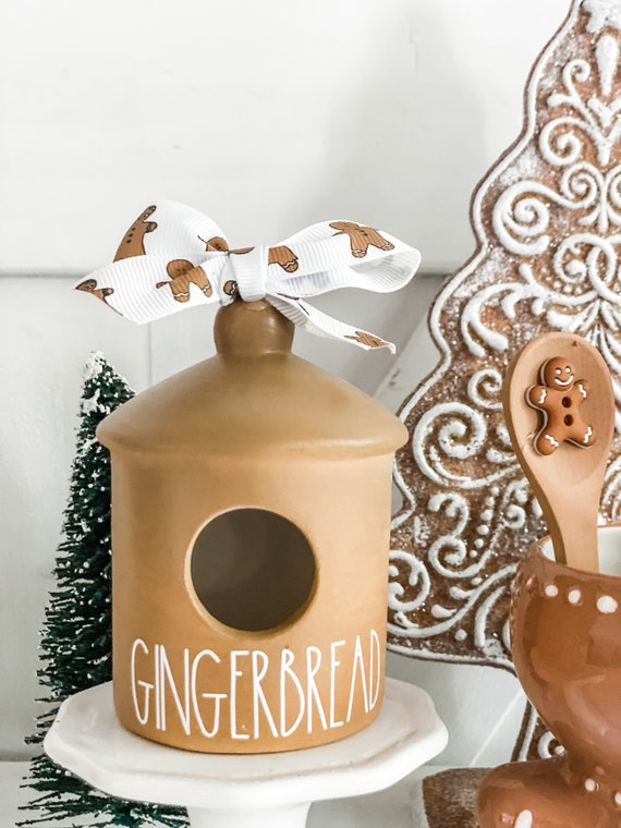 Mini Ceramic Decor Gingerbread Tiered Tray Decor Gingerbread - Etsy
