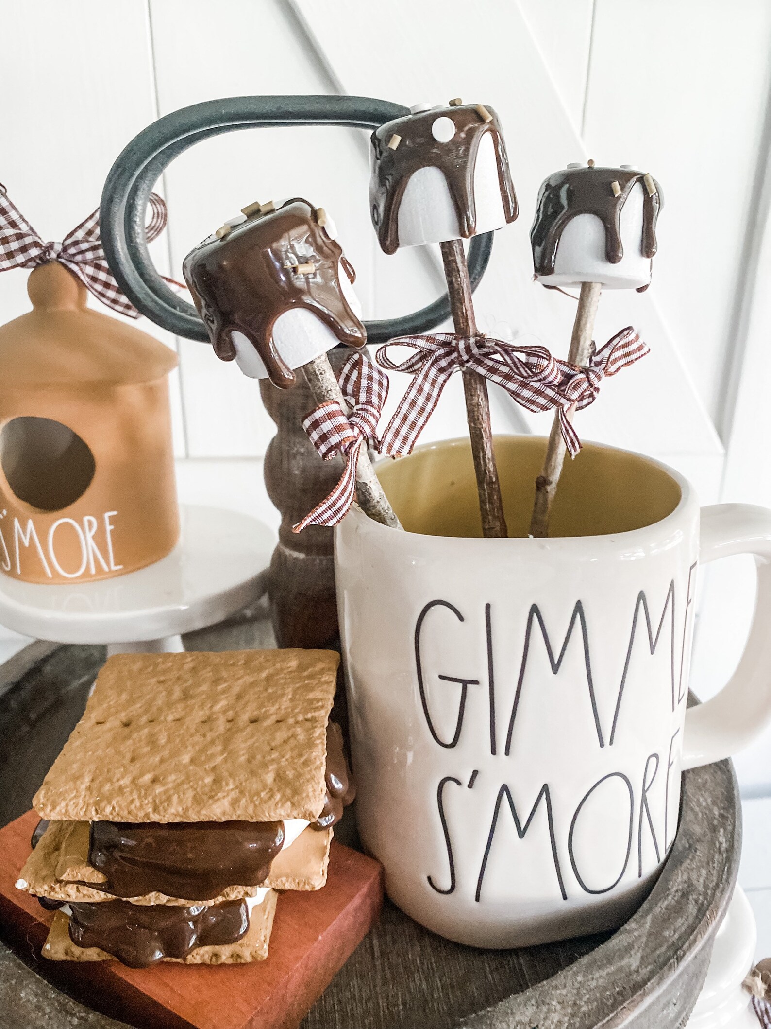 Faux Smores Sandwhich Smores Decor Smores Bar Decor - Etsy