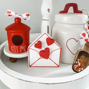 Red Valentine's Day Mini Bundle, Love Letter Decor Bundle, Valentine's ...