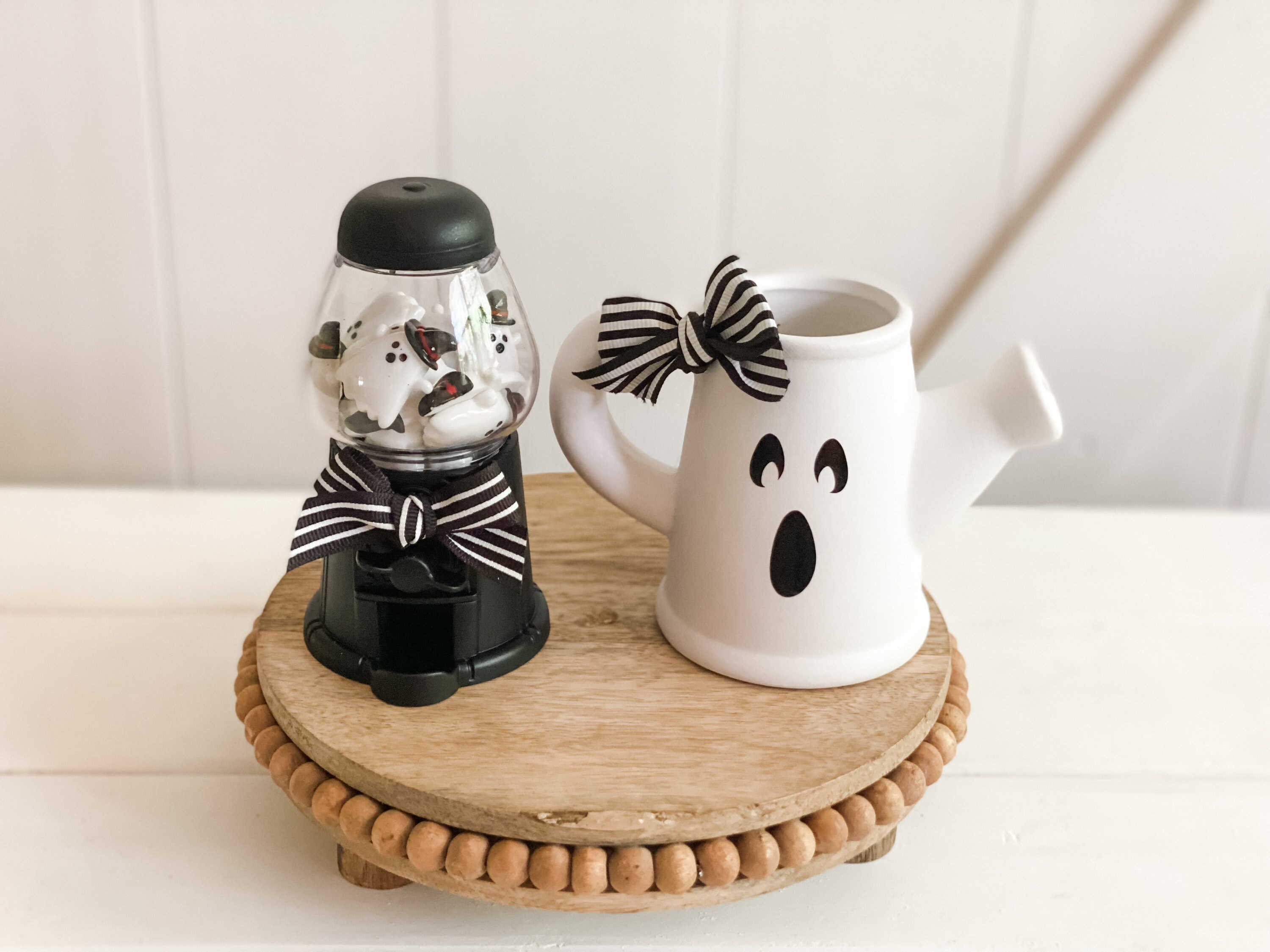 Gumball Machine Halloween Tiered Tray Decorghost Gumball - Etsy
