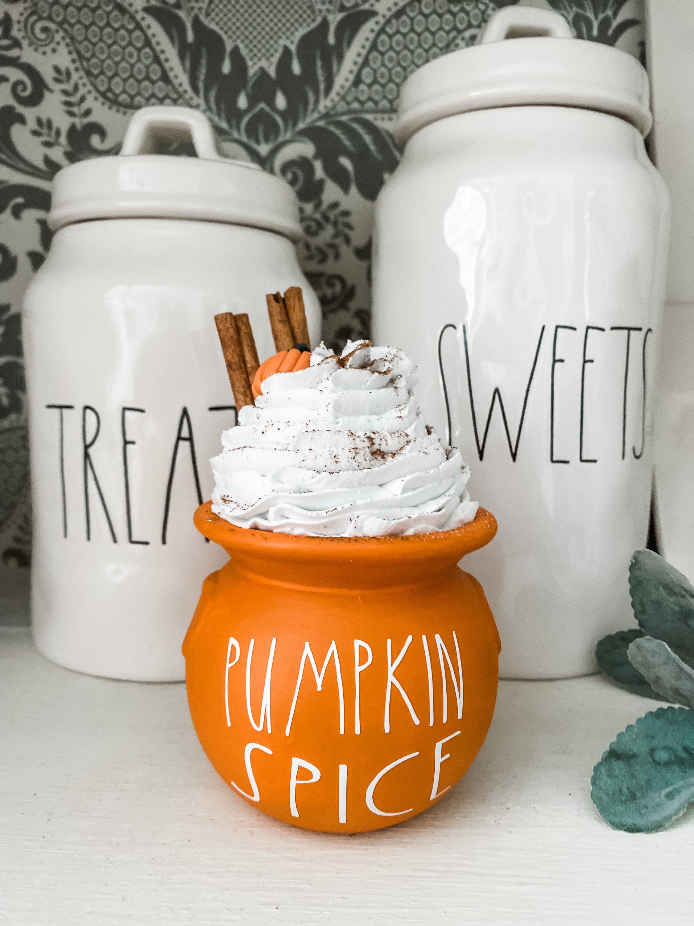 Mini Ceramic Decor Fall Tiered Tray Decor Ceramic Pot - Etsy