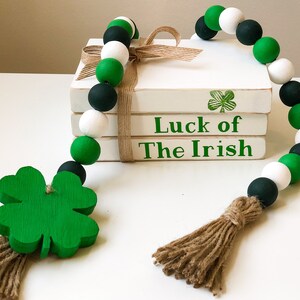 St Patricks Day Decor, Mini Book Bundle St. Patrick's Day Books, Tiered ...