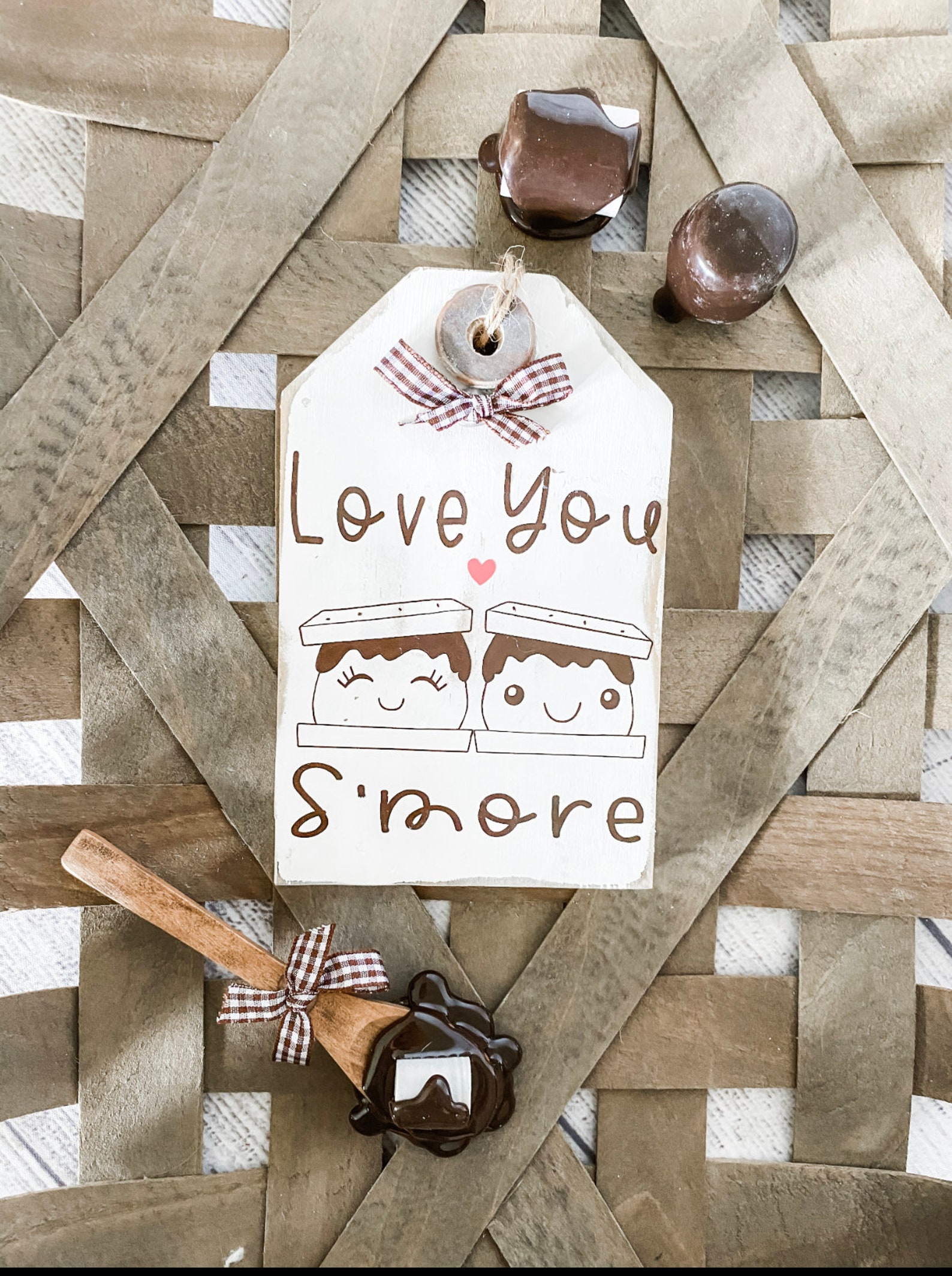 S'mores Decor Bundle S'mores Tiered Tray Bundle - Etsy