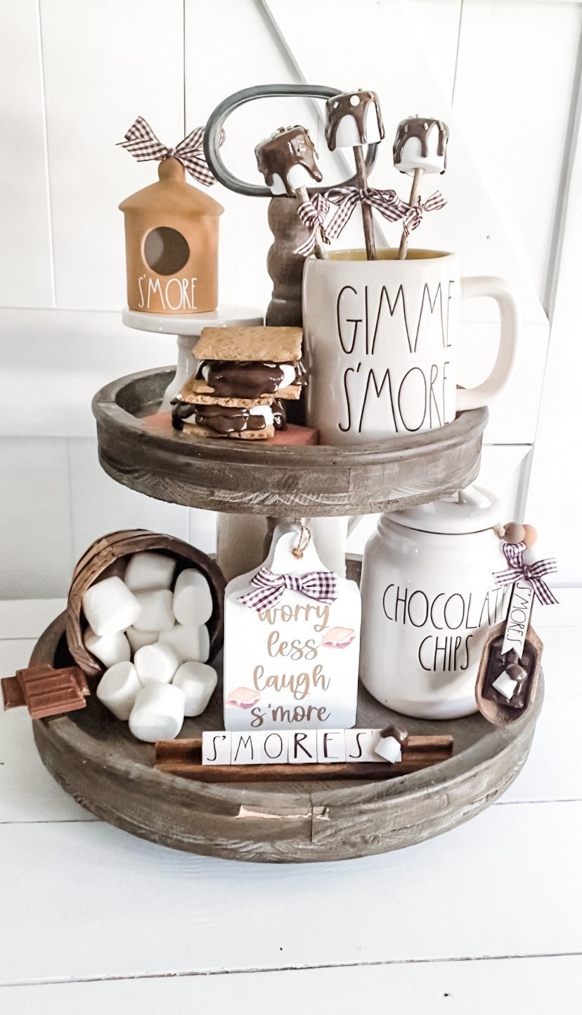 Faux Smores Sandwhich Smores Decor Smores Bar Decor - Etsy