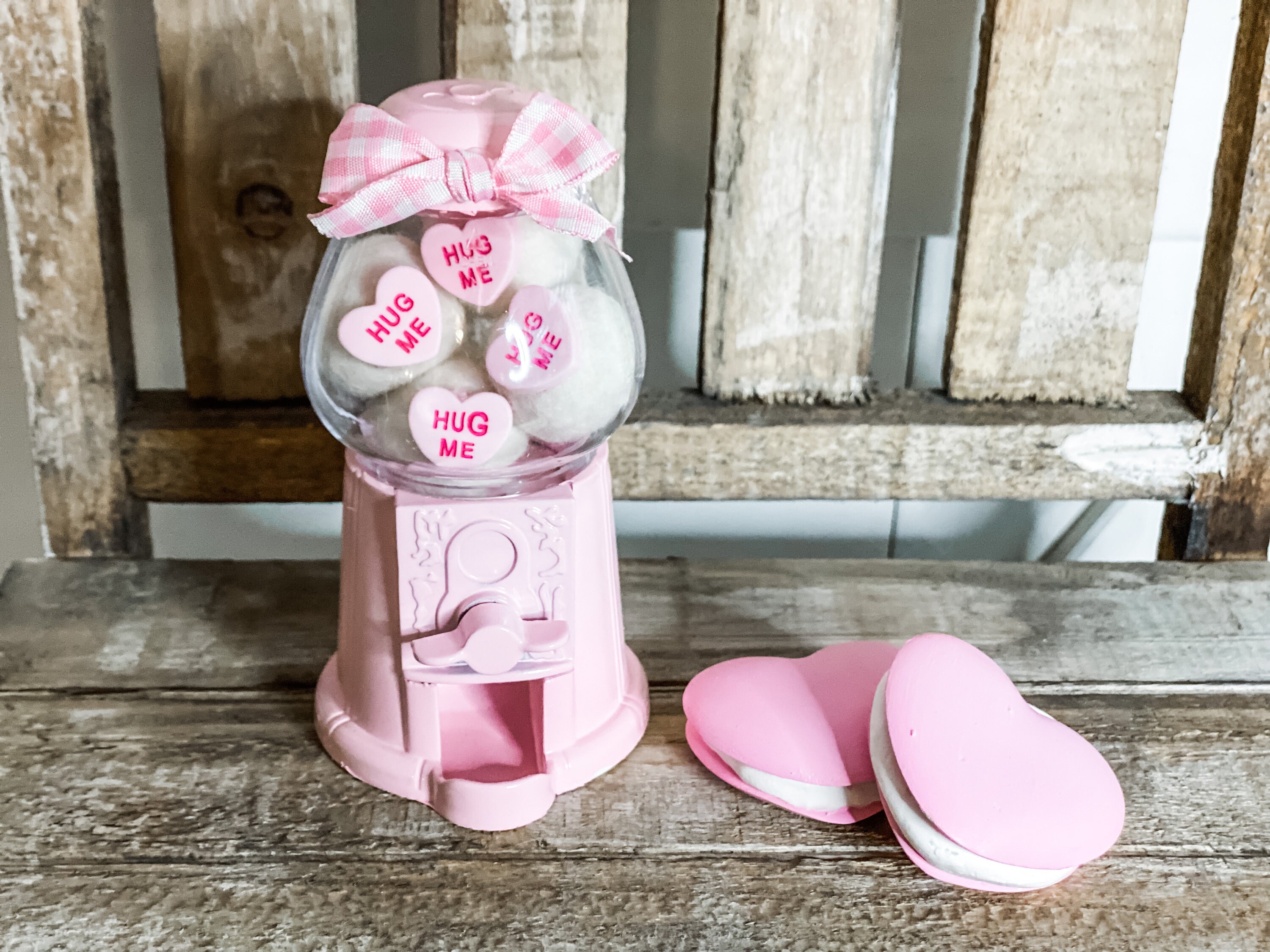 Gumball Machine Tiered Tray Decor Pink Gumball Machine | Etsy