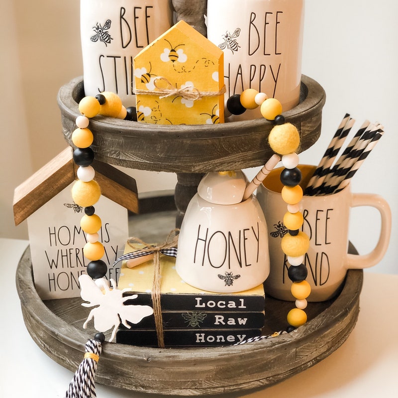 Bee Tray Decor - Etsy