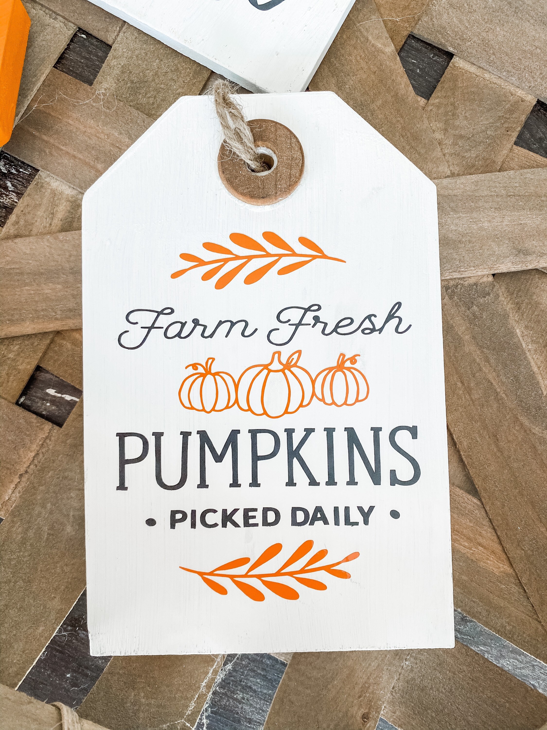 Wooden Tag Fall Tag Fall Tiered Tray Tiered Tray - Etsy