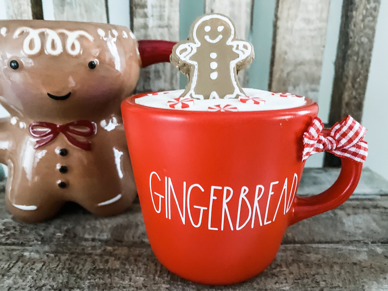 Mini Ceramic Set Ceramic Cup & Pot Duo Christmas Ceramic - Etsy