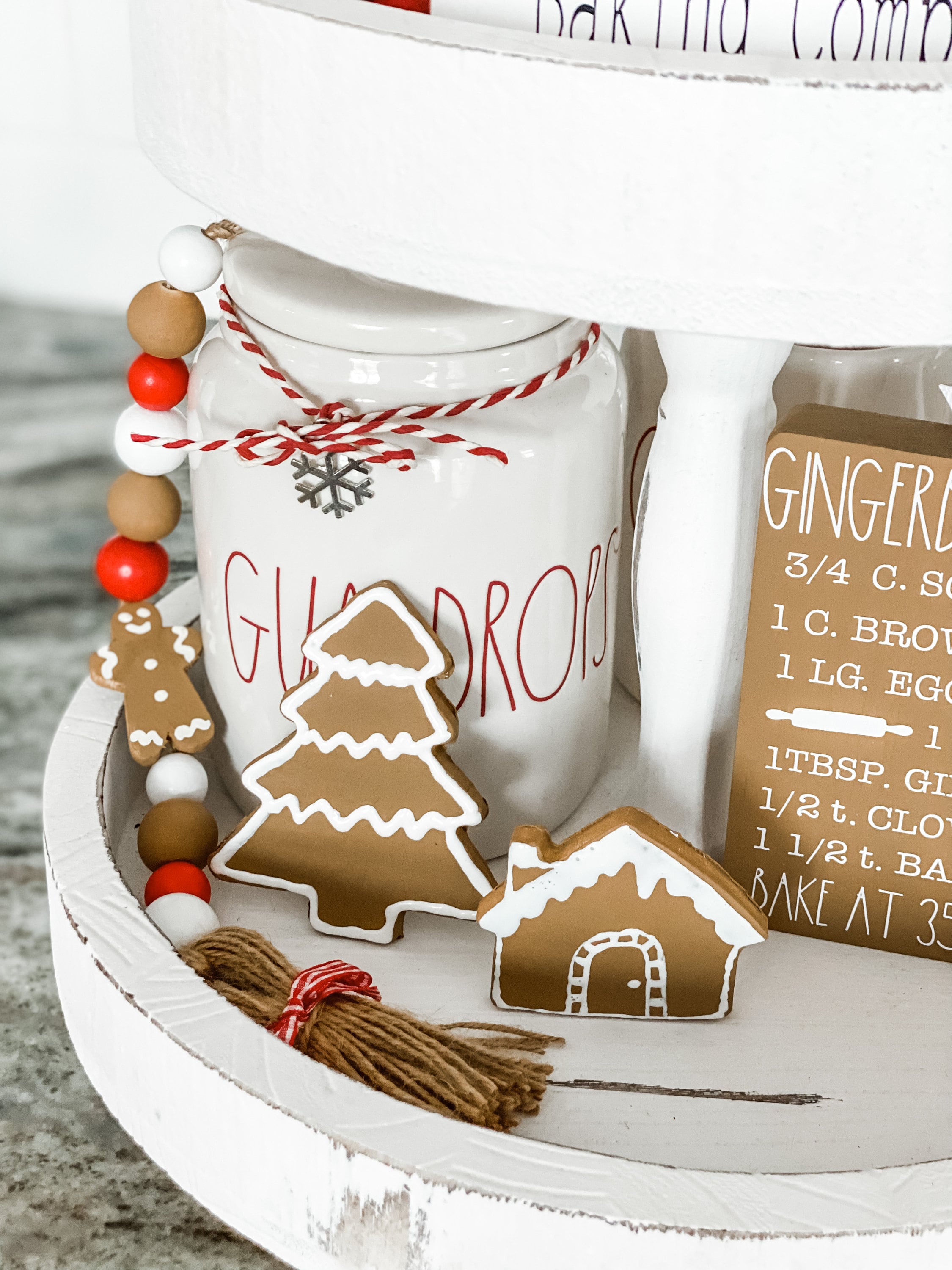 Gingerbread Kitchen Decor | Gingerbread Bundle | Set of 4 | Gingerbread ...