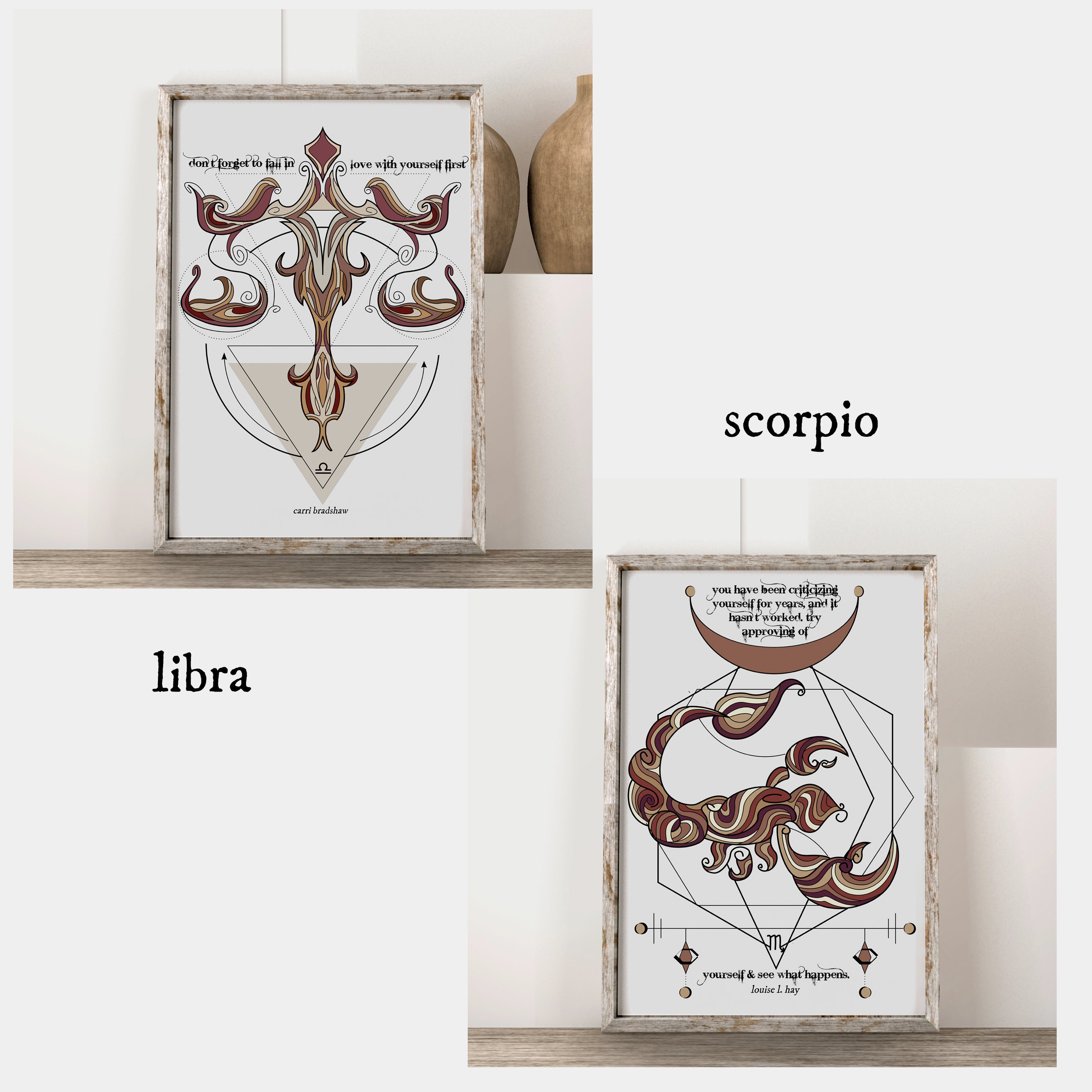 Big 3 astrology symbols - kjsonic