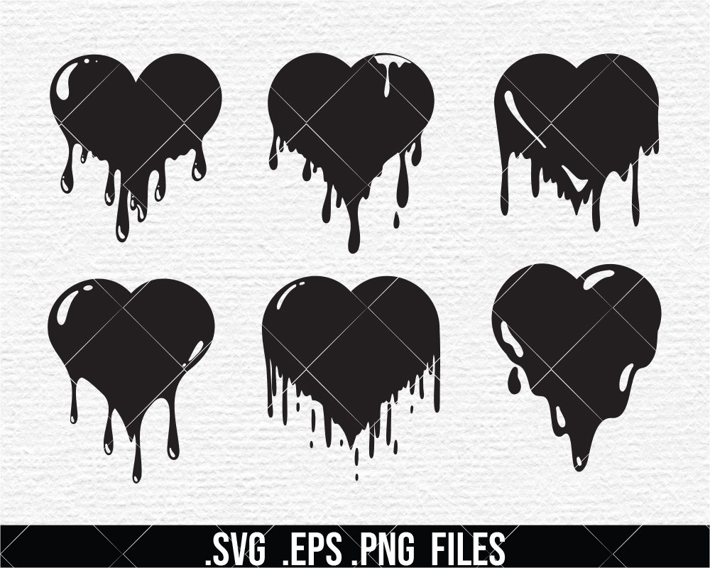 Bleeding Black Heart Tattoo