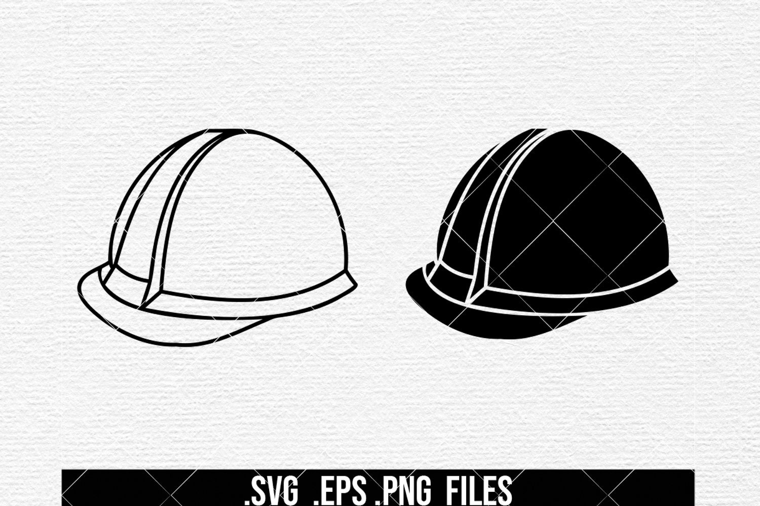 Construction Hat Silhouette