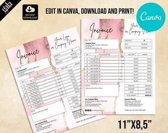 Handmade Invoice - Etsy