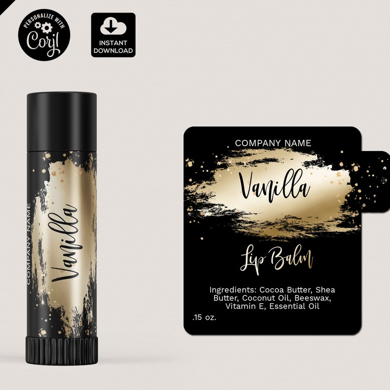 Chapstick Labels - Etsy