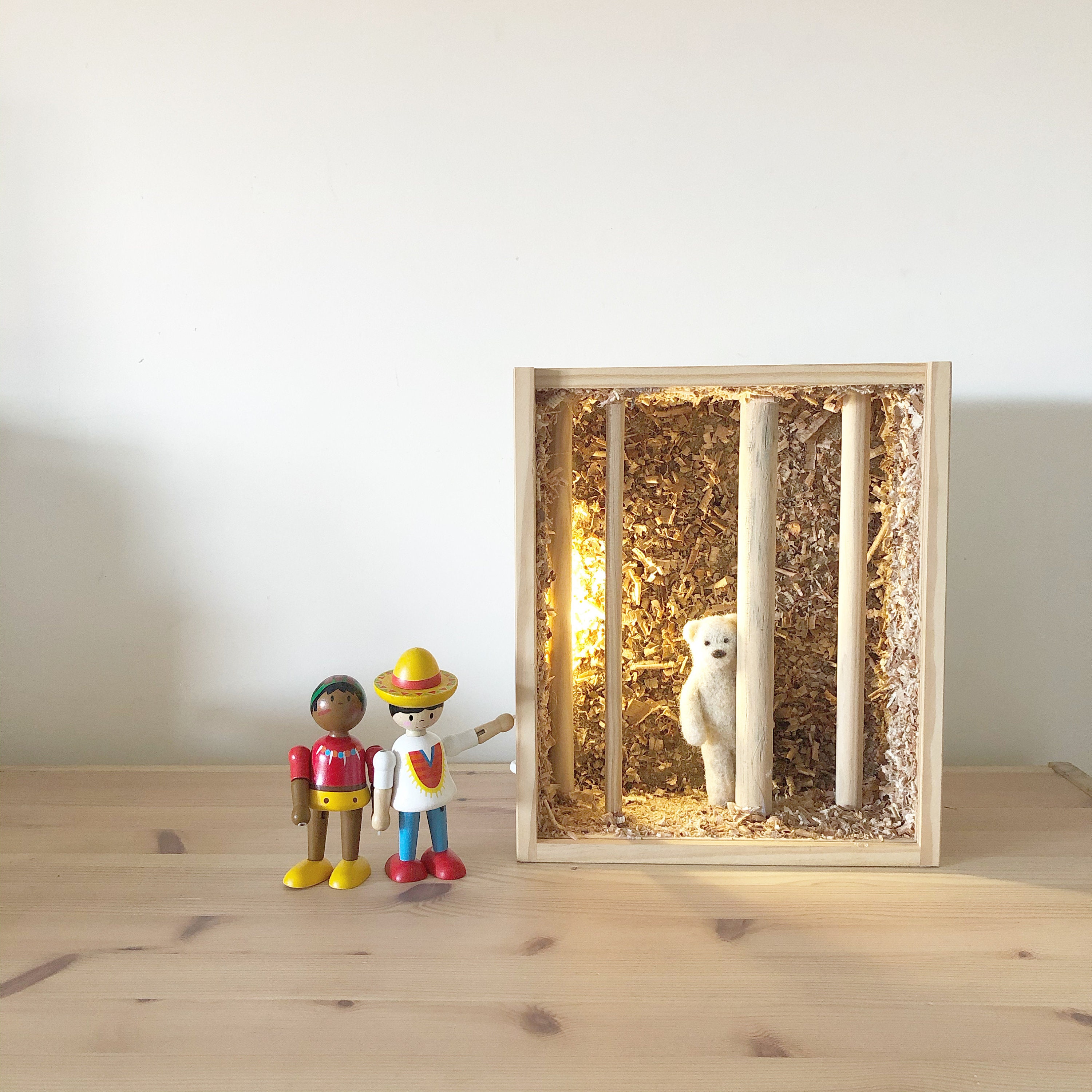 Wooden light box - handmade light box - perzonalized lightbox - kids ...