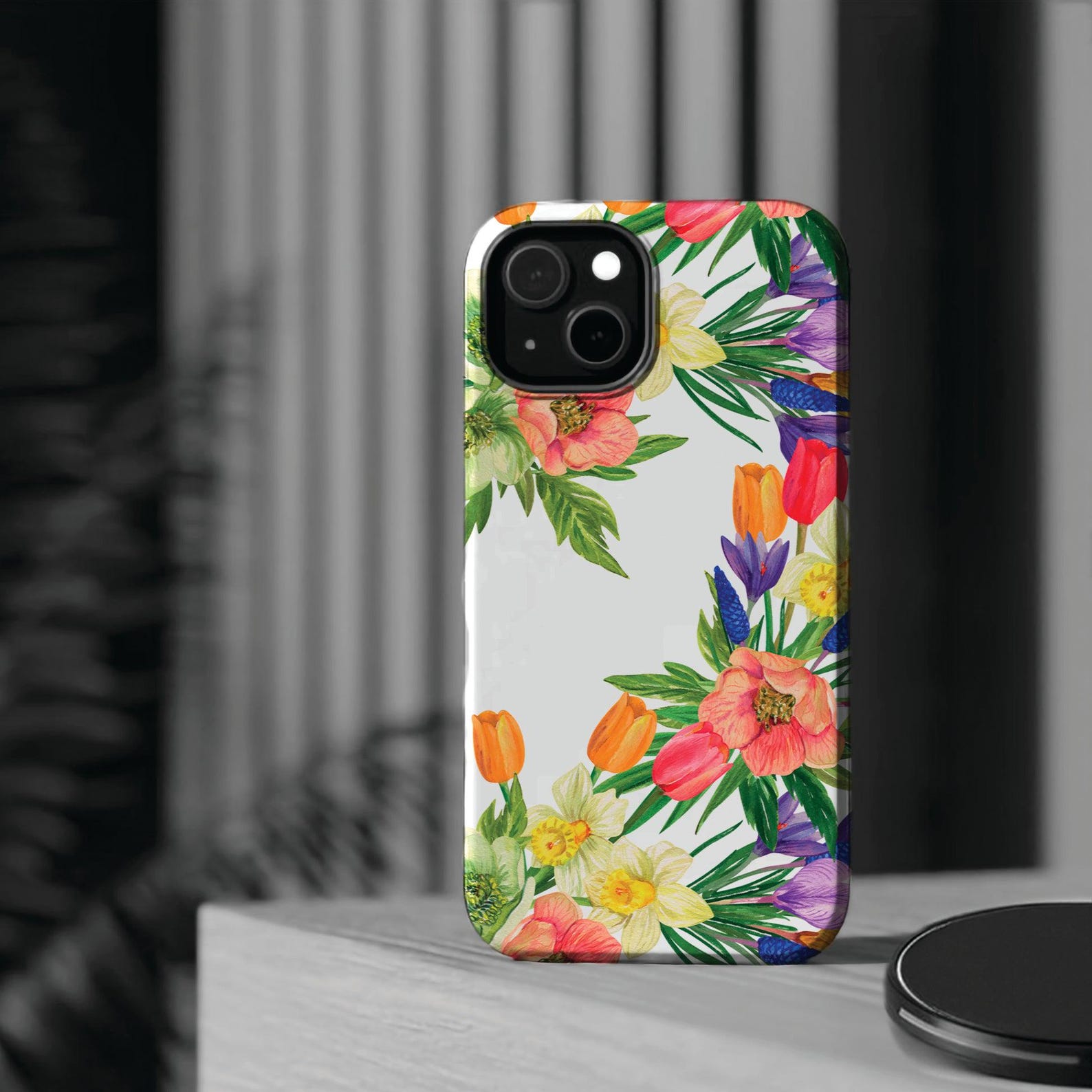 Spring Flowers Magsafe Cute Phone Case for iPhone Gift for Her, iPhone ...