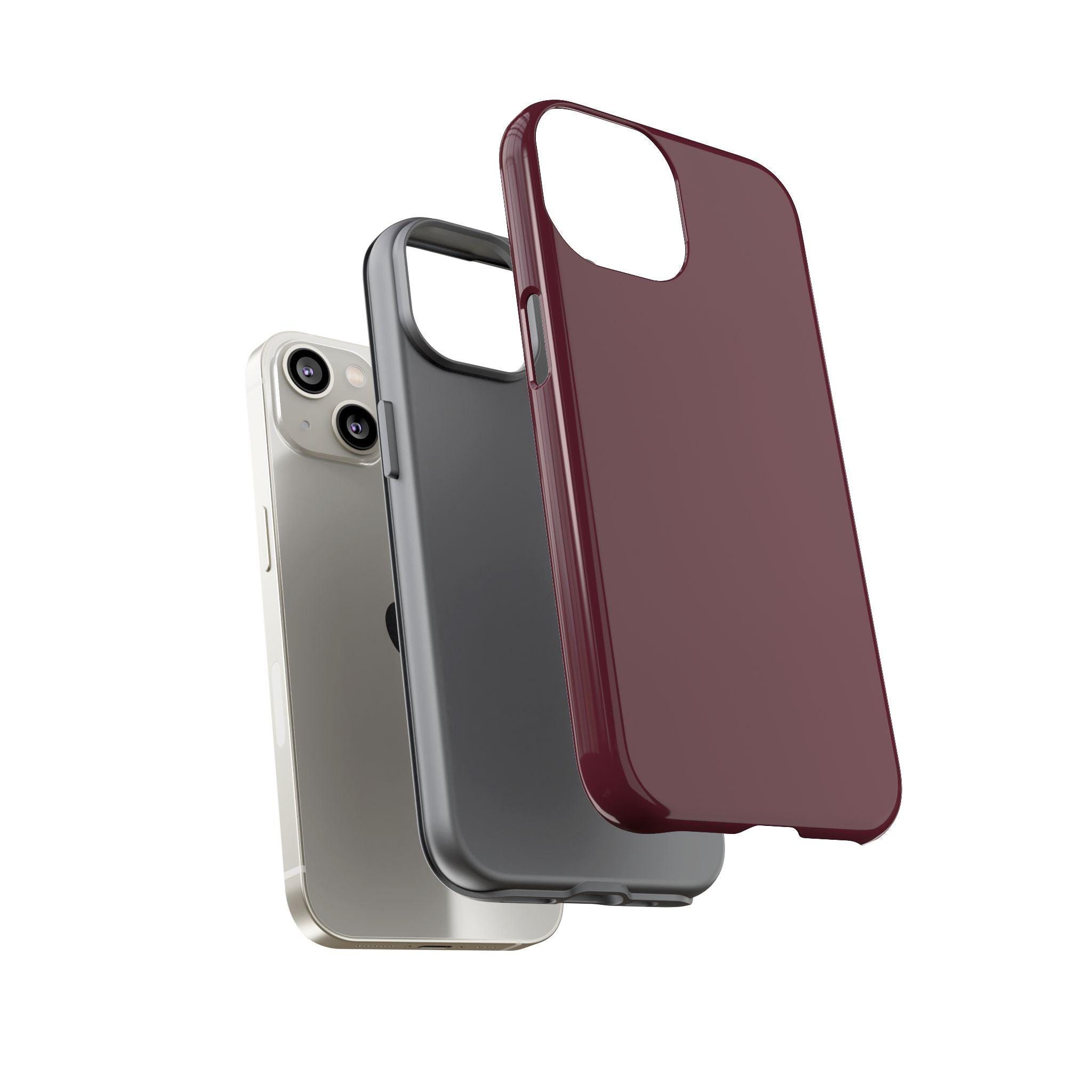 Premium Tough Burgundy Maroon Red Gift for Her Cute Phone Cases for ...