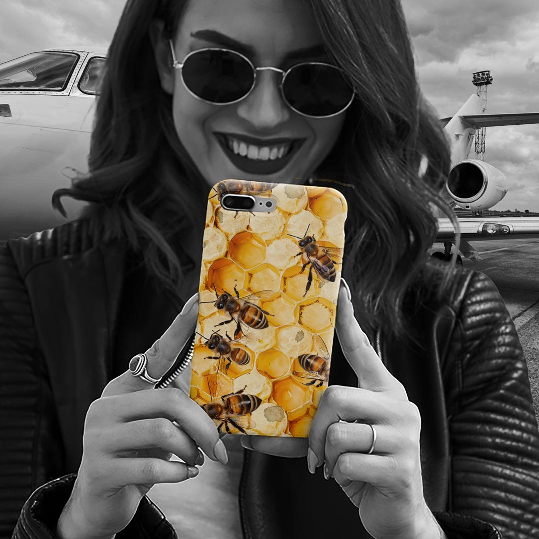Premium Tough, Honey Bees, Cute Phone Cases for Samsung S24, S23, S22 ...