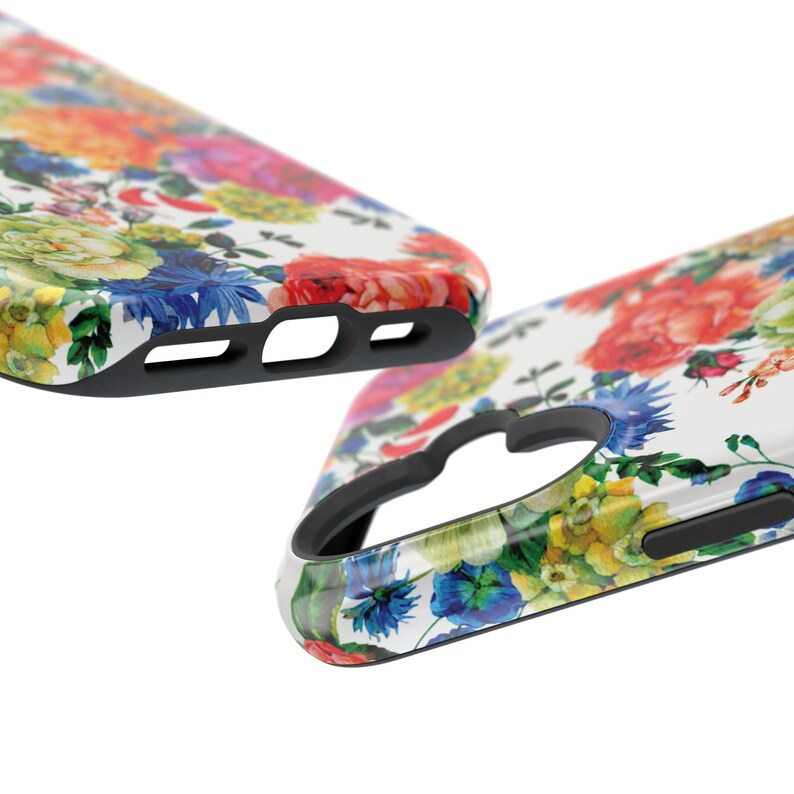 Spring Flowers Magsafe Cute Phone Case for iPhone Gift for Her, iPhone ...