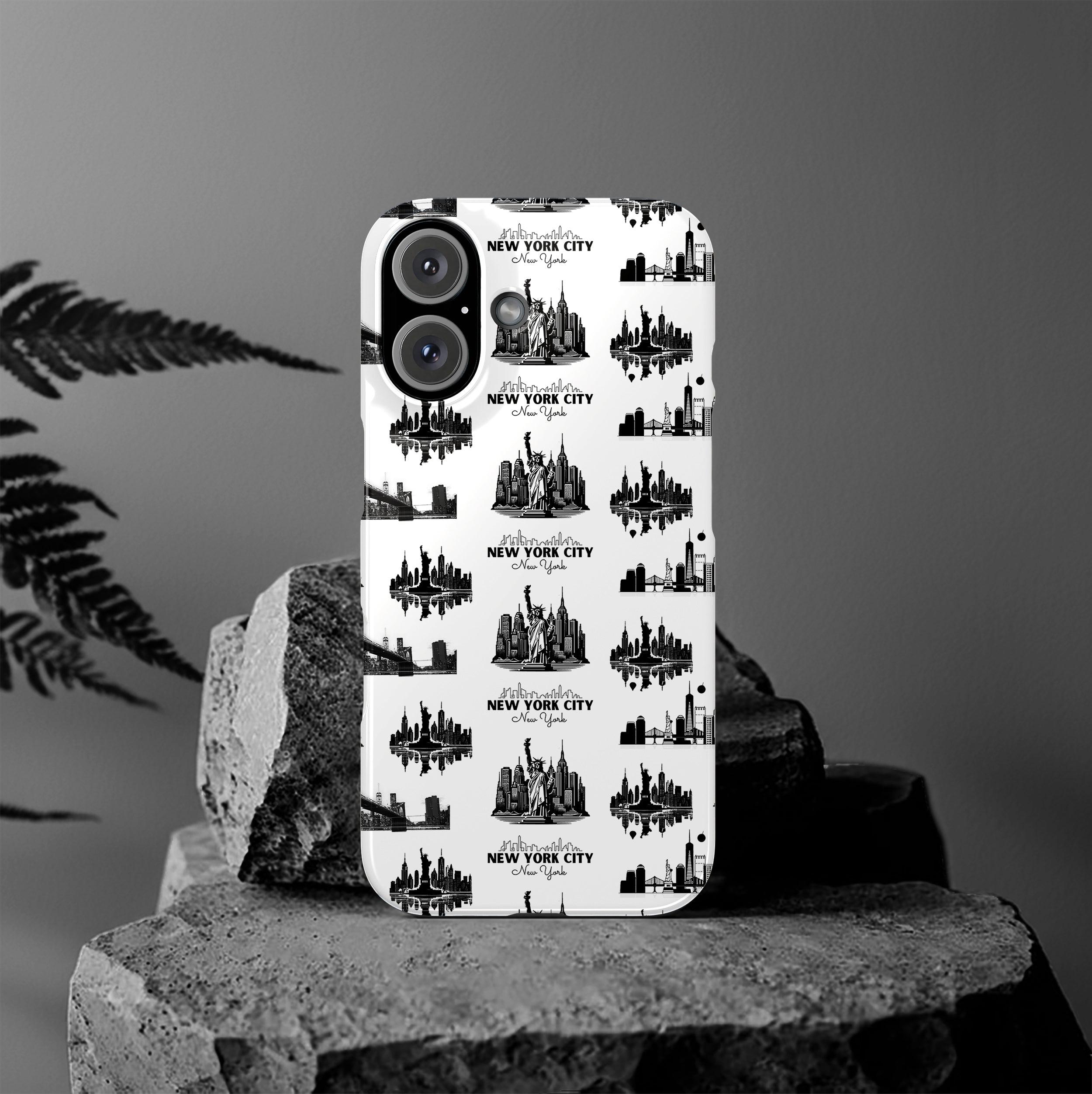 New York Skyline Collage Coquette Gift for Her Cute Phone Cases for ...